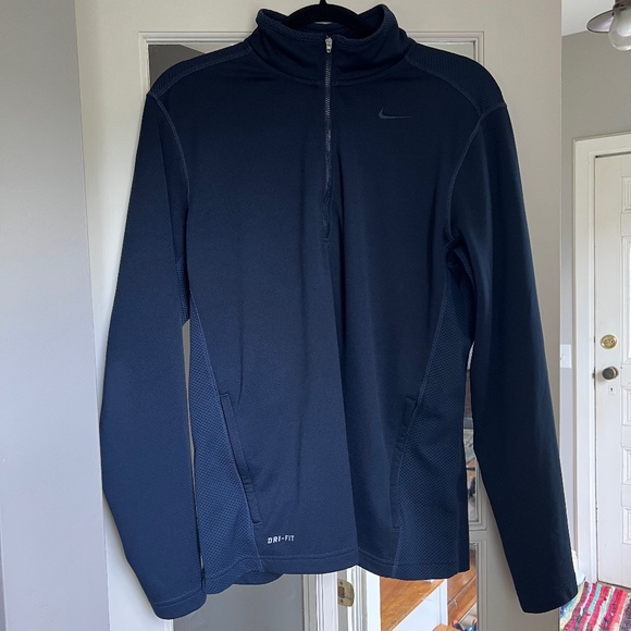 Nike | Shirts | Nike Drifit Quarter Zip Size Medium | Poshmark
